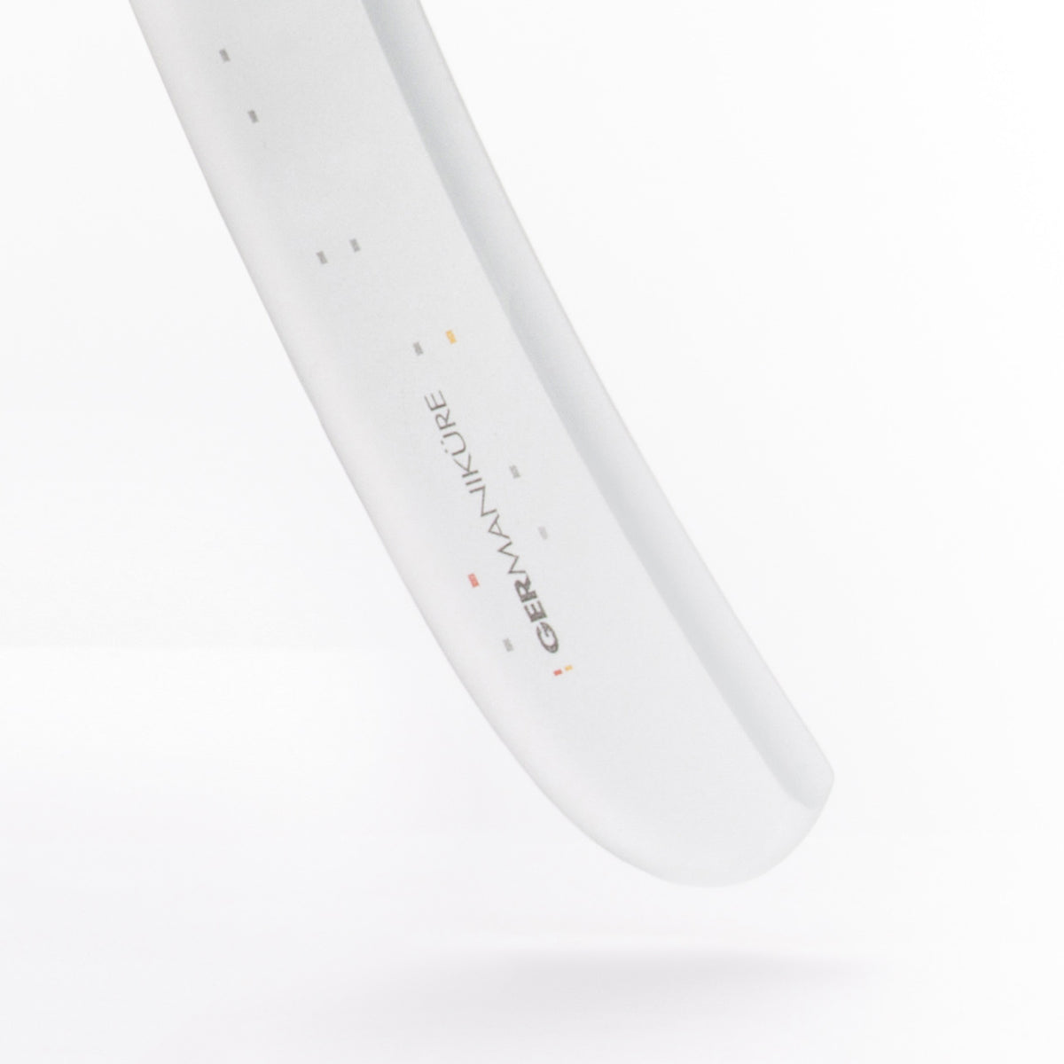 GERMANIKURE - Clear Glass Moon File and Leather Sleeve – Hella Handmade ...